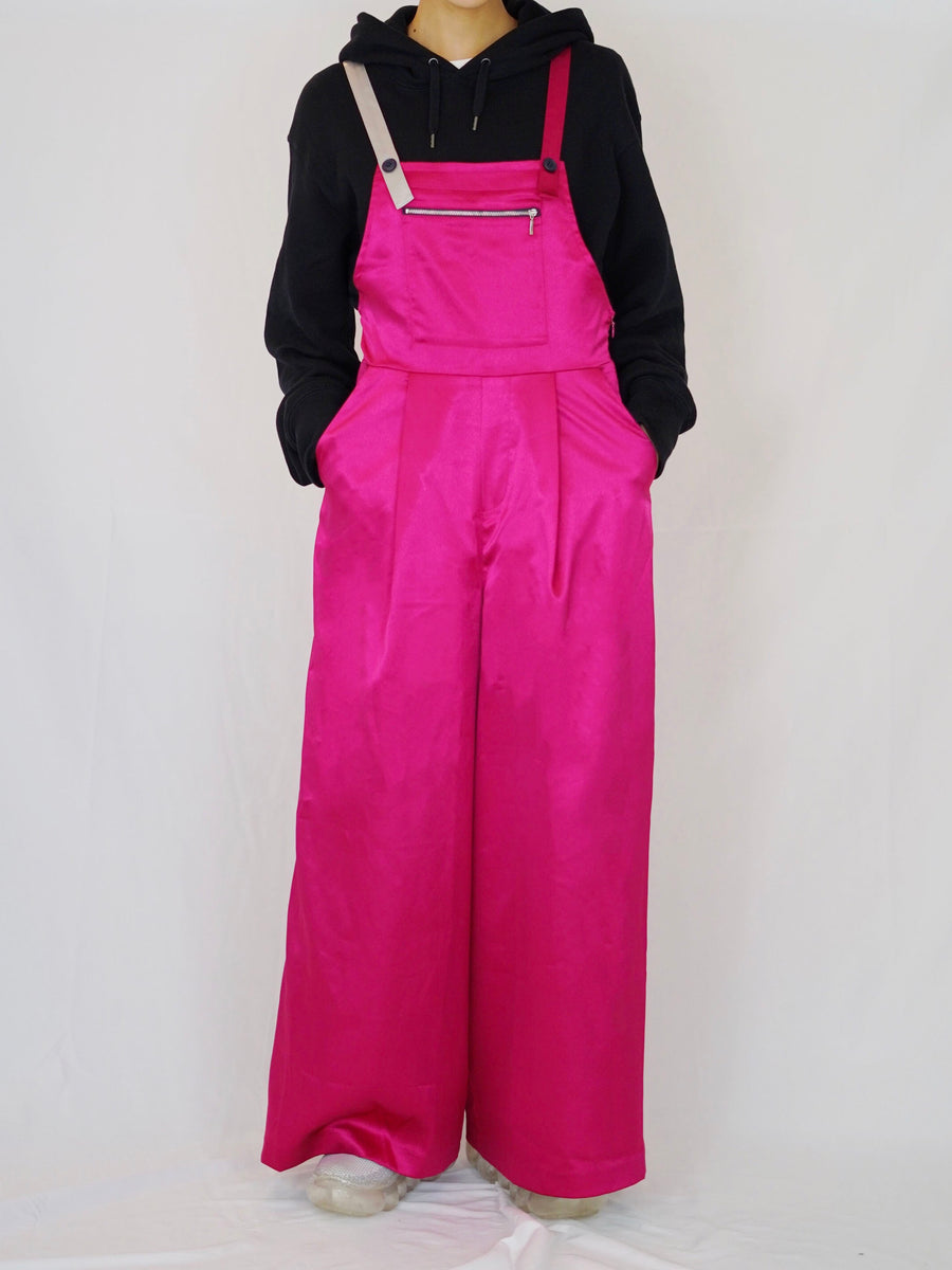 METALLIC OVERALLS (pink) – Scǎi tokyo