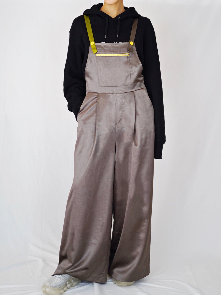 METALLIC OVERALLS (gray) – Scǎi tokyo