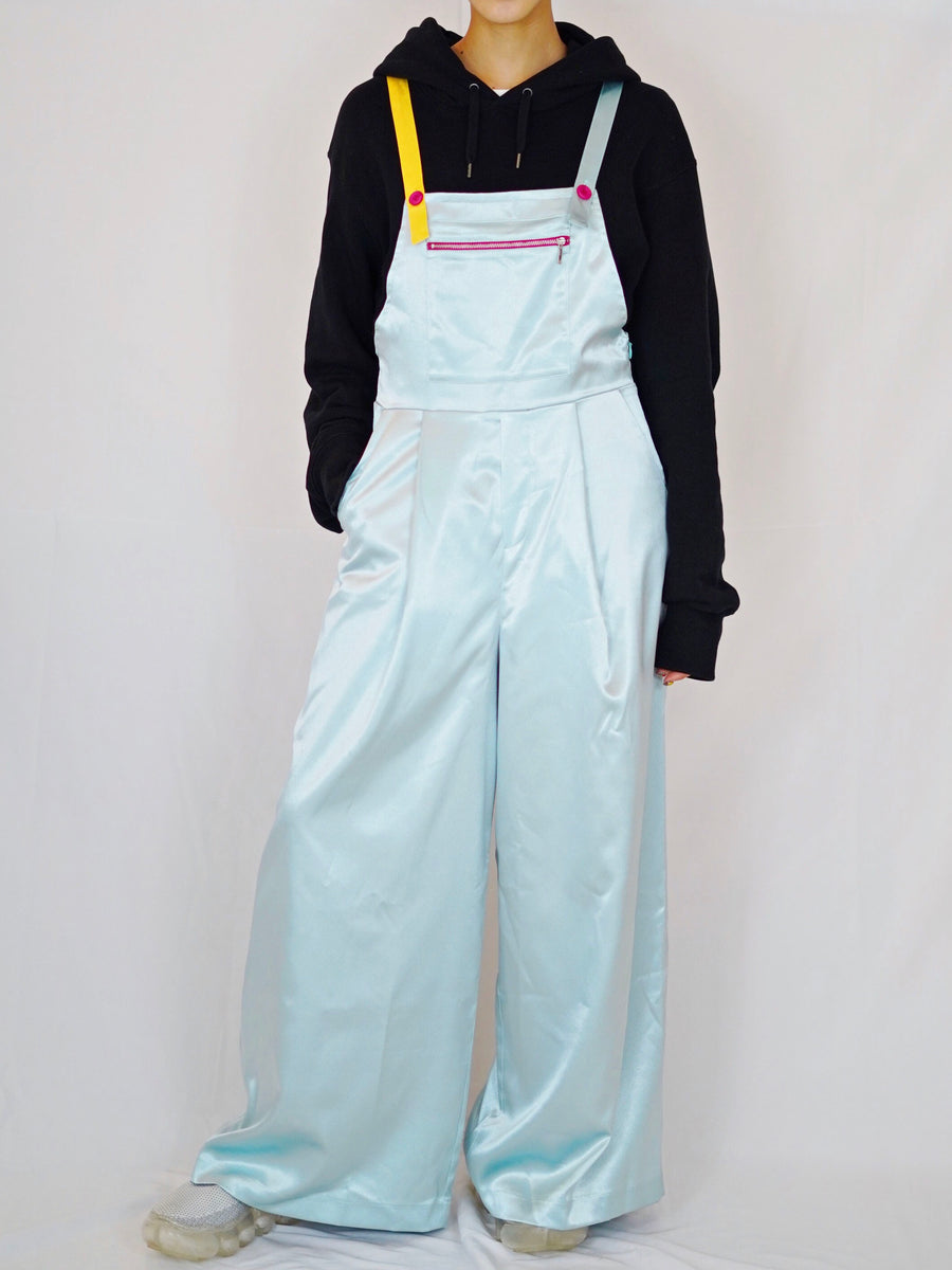 METALLIC OVERALLS (blue) – Scǎi tokyo